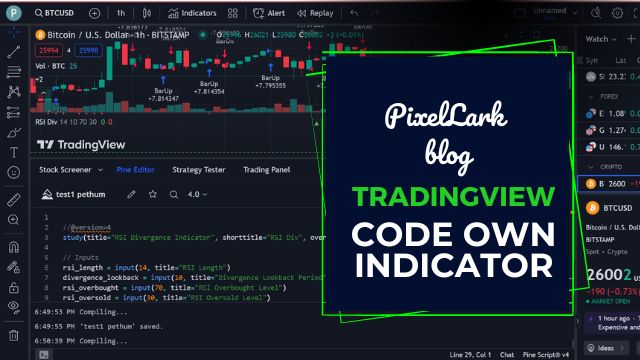 Creating Your Own Indicator on TradingView: A Step-by-Step Guide - pixellark